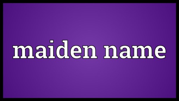 Friday Feeling: Women Keep Your Maiden Names for History’s Sake | Women ...